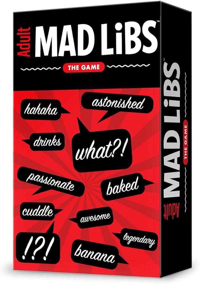 Adult Mad Libs- The Game – Nuts For Candy & Toys