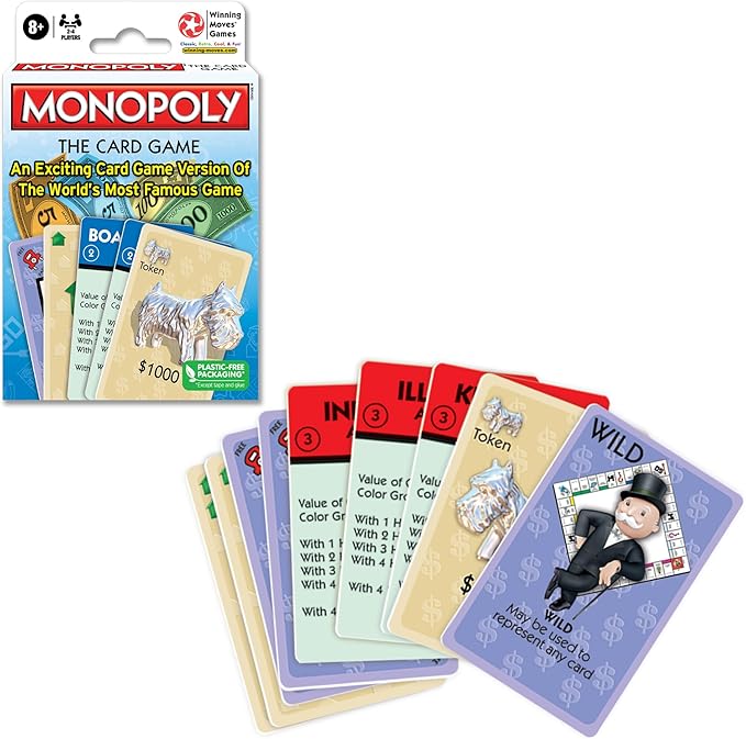 Monopoly- The Exciting Card Game – Nuts For Candy & Toys